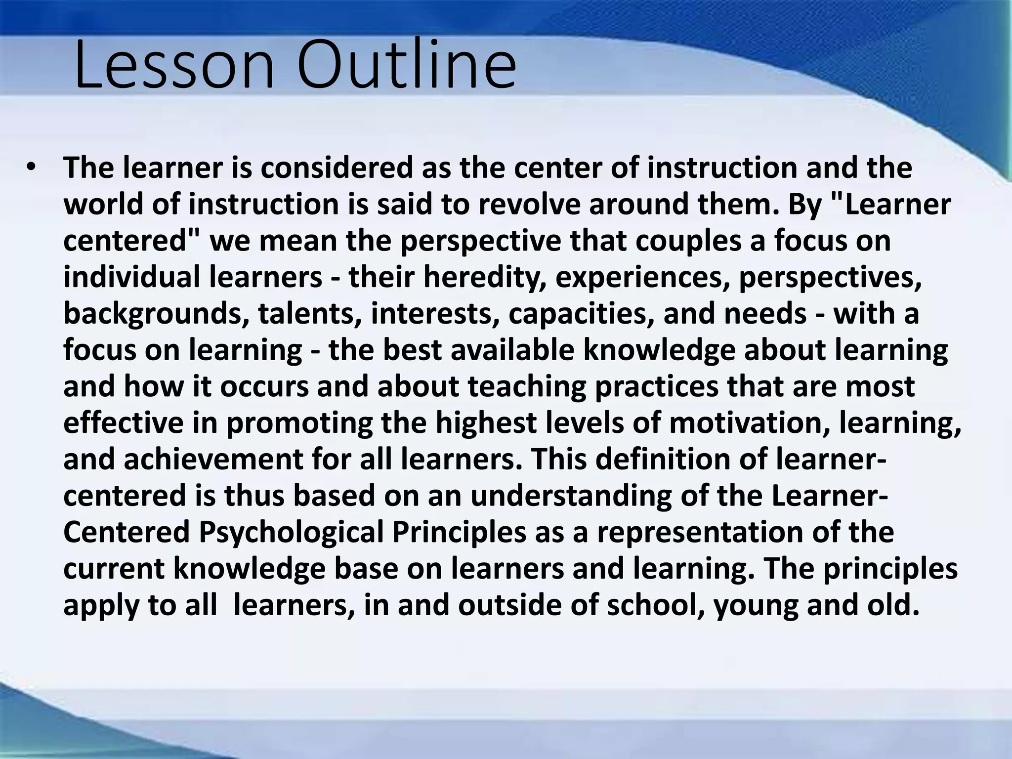 LESSON 2 Learner-Centered Psychological Principles.pptx