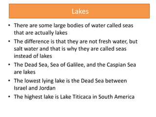 Chapter 1 Lesson 2 A Streams Rivers Lakes.ppt