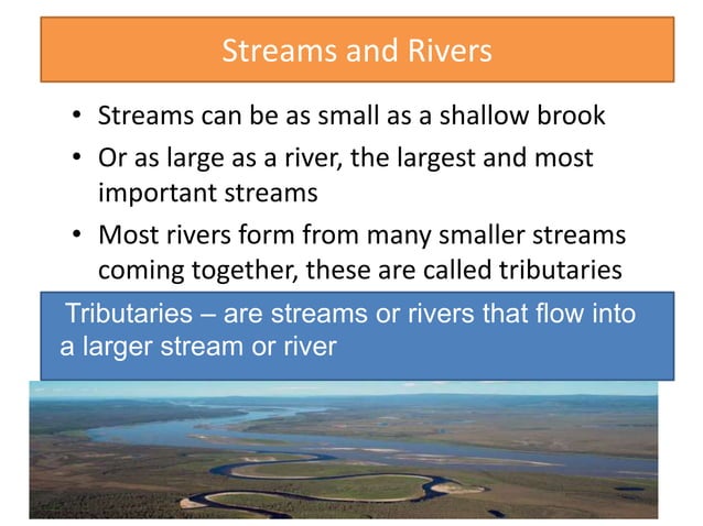 Chapter 1 Lesson 2 A Streams Rivers Lakes.ppt