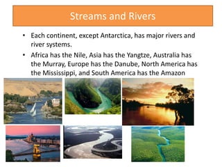 Chapter 1 Lesson 2 A Streams Rivers Lakes.ppt