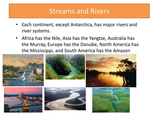 Chapter 1 Lesson 2 A Streams Rivers Lakes.ppt