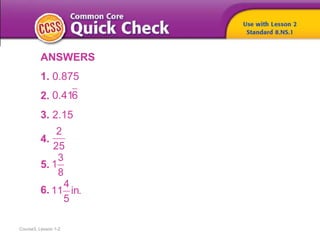 (8) Lesson 1.2 - Powers and Exponents | PPT