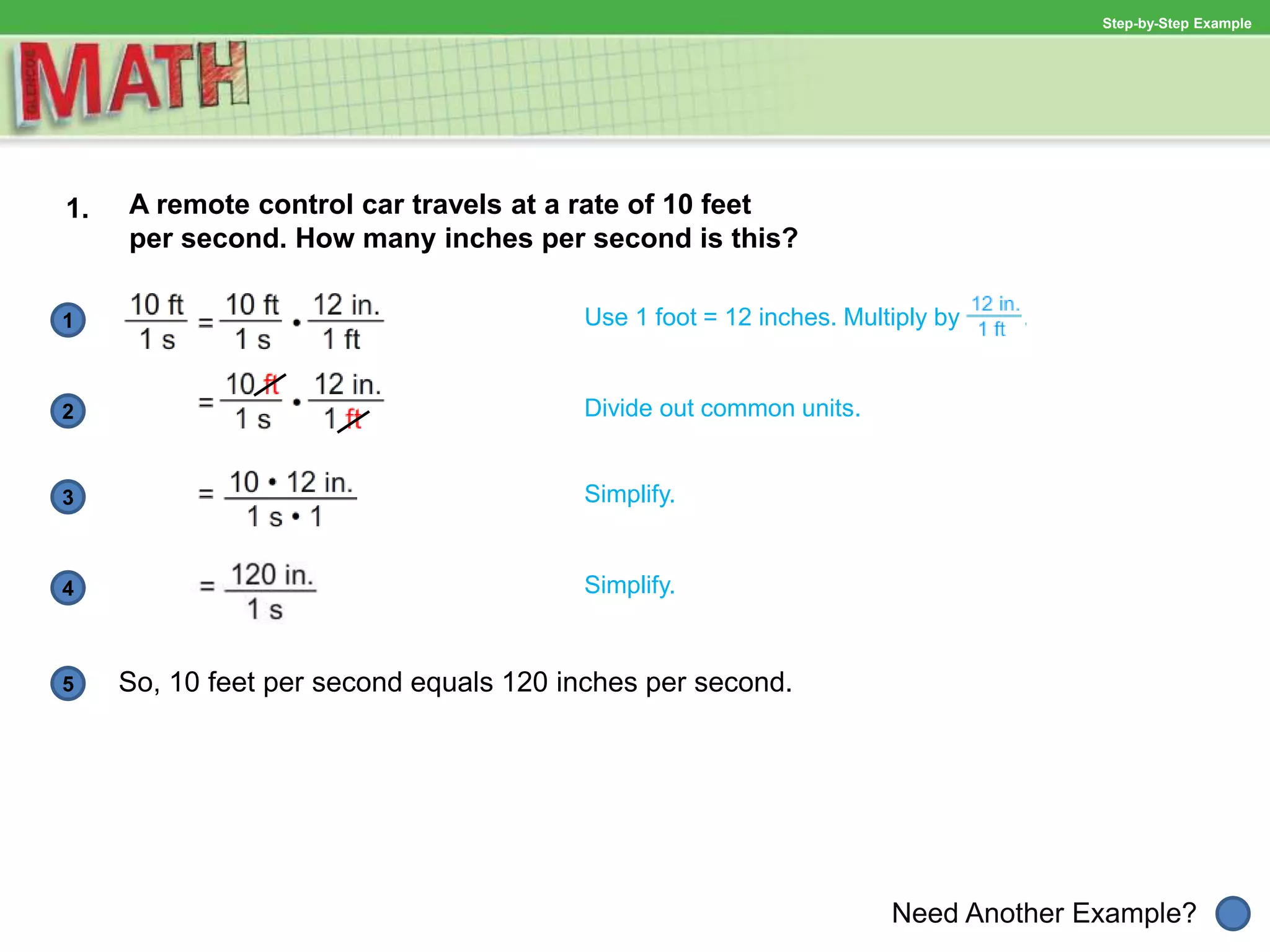 (7) Lesson 1.3 - Convert Unit Rates | PPT