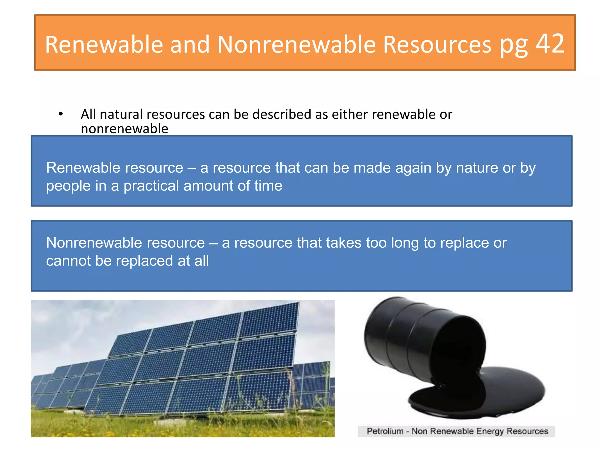 Chapter 1 Lesson 4 A Renewable and Nonrenewable Resources.ppt