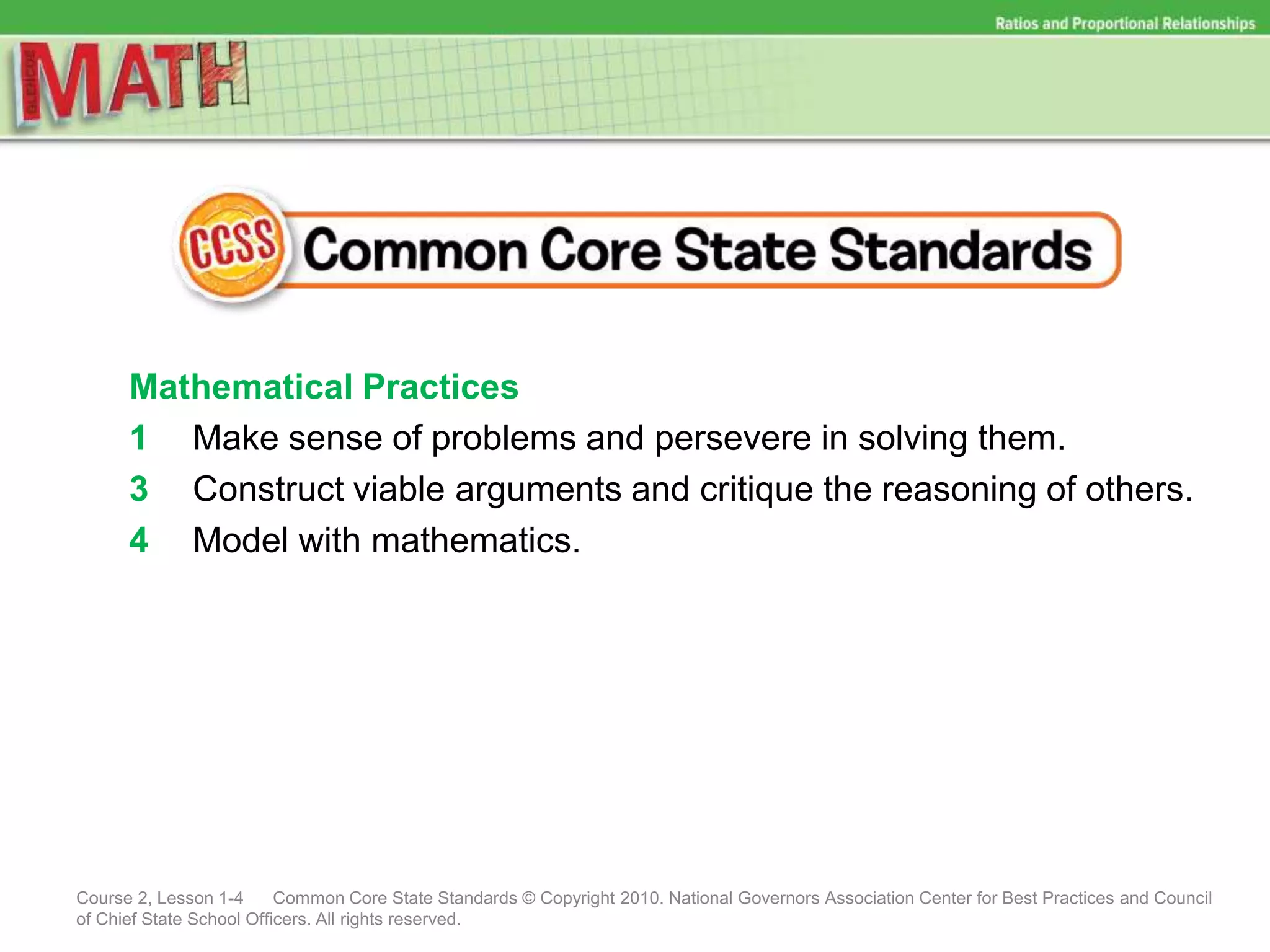 (7) Lesson 1.4 - Proportional and Nonproportional Relationships | PPTX