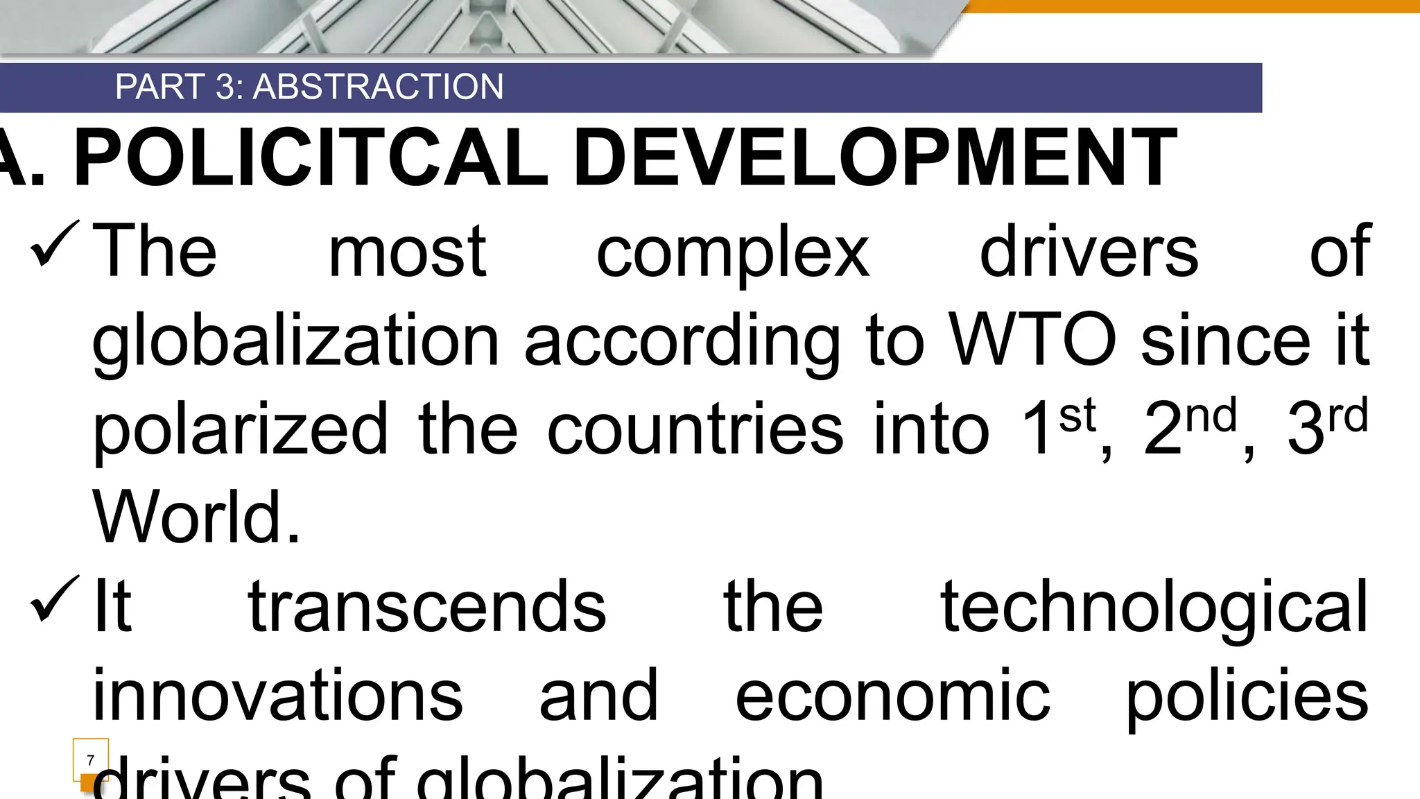 Chapter 1 Lesson 5- Drivers of Globalization.pptx