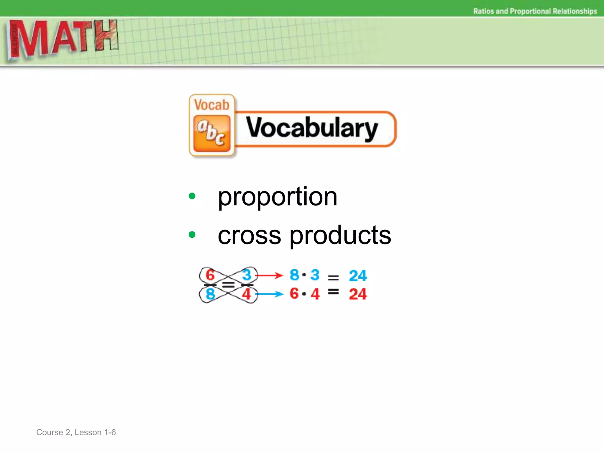 (7) Lesson 1.6 - Solve Proportional Relationships | PPTX