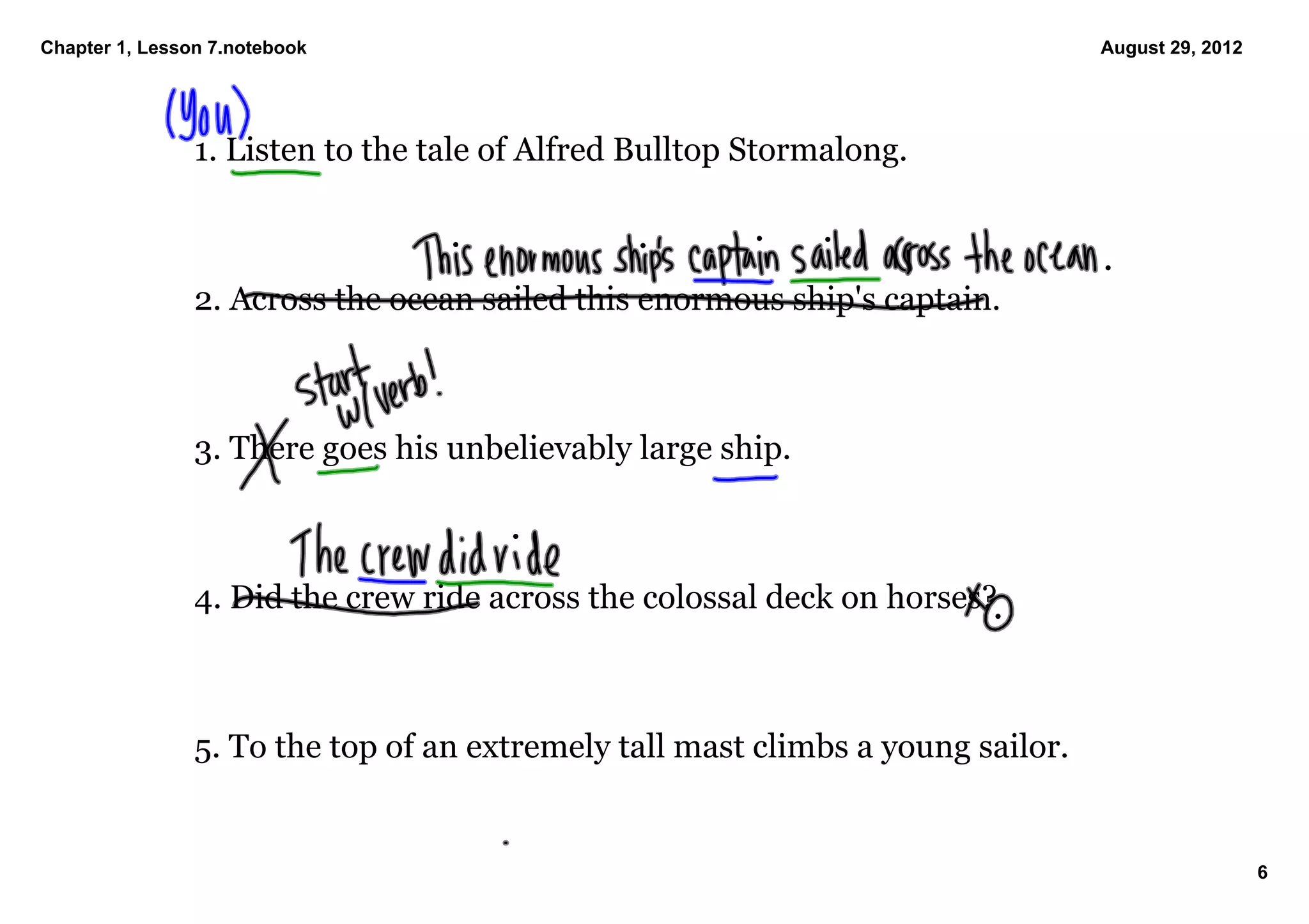 Chapter 1, Lesson 7 | PDF