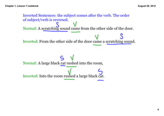 Chapter 1, Lesson 7 | PDF