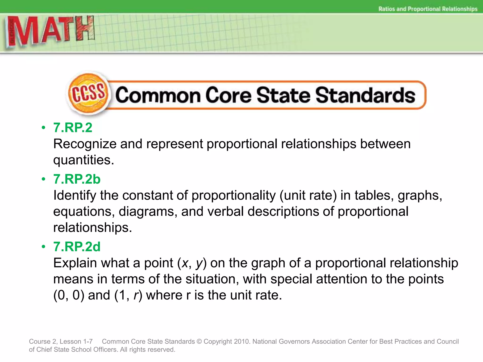 (7) Lesson 1.7 - Constant Rate of Change | PPTX