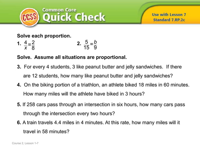 (7) Lesson 1.7 - Constant Rate of Change | PPTX | Physics | Science