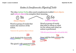 Chapter 1, Lesson 9 | PDF