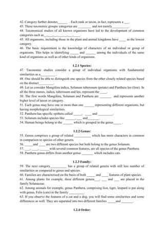 Living world: Diversity of living organisms | PDF