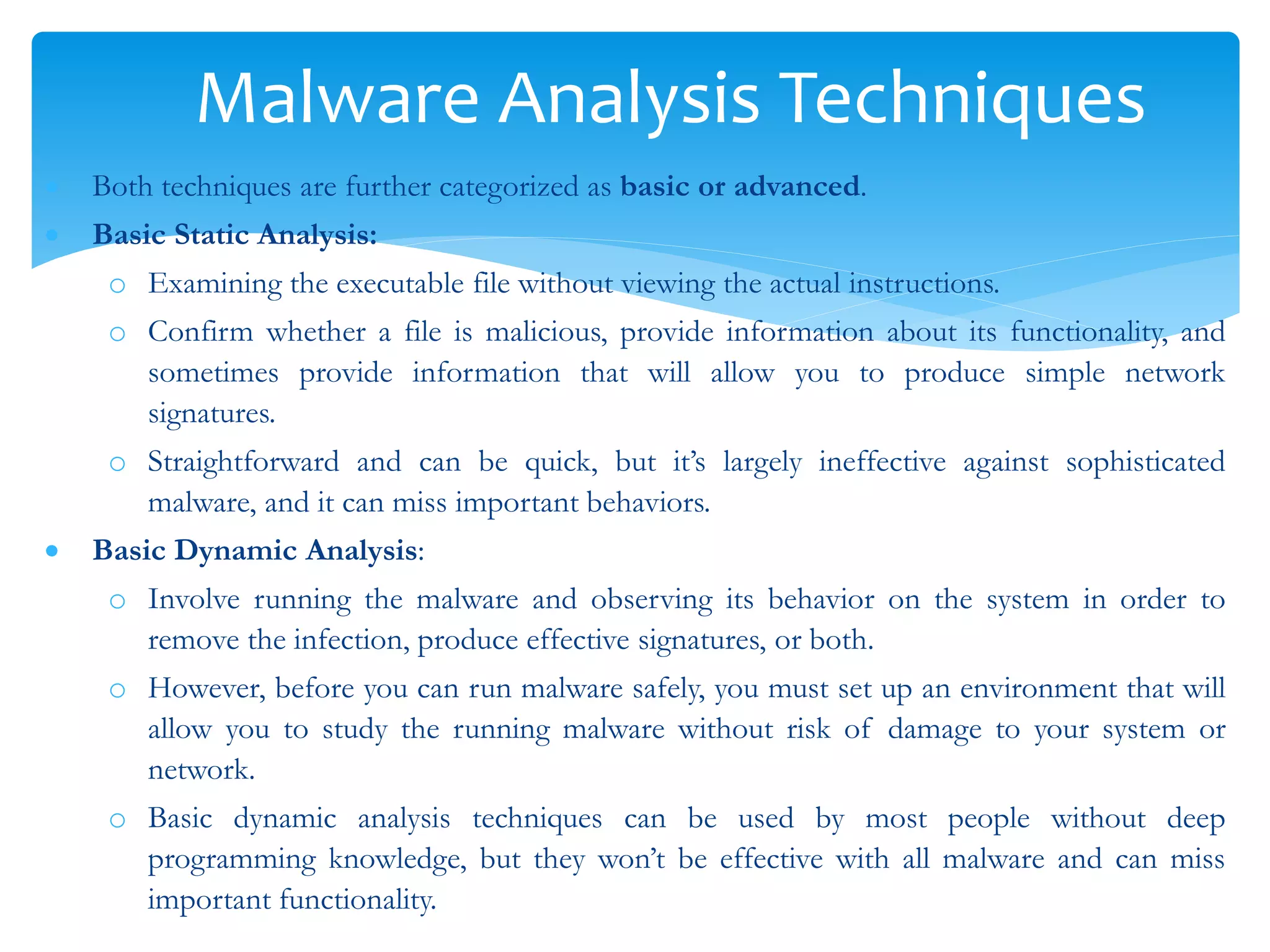 Chapter 1 malware analysis primer | PPT