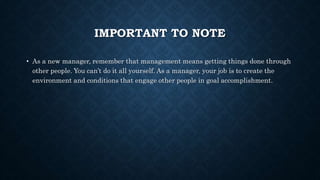 Chapter 1 management and manager | PPTX