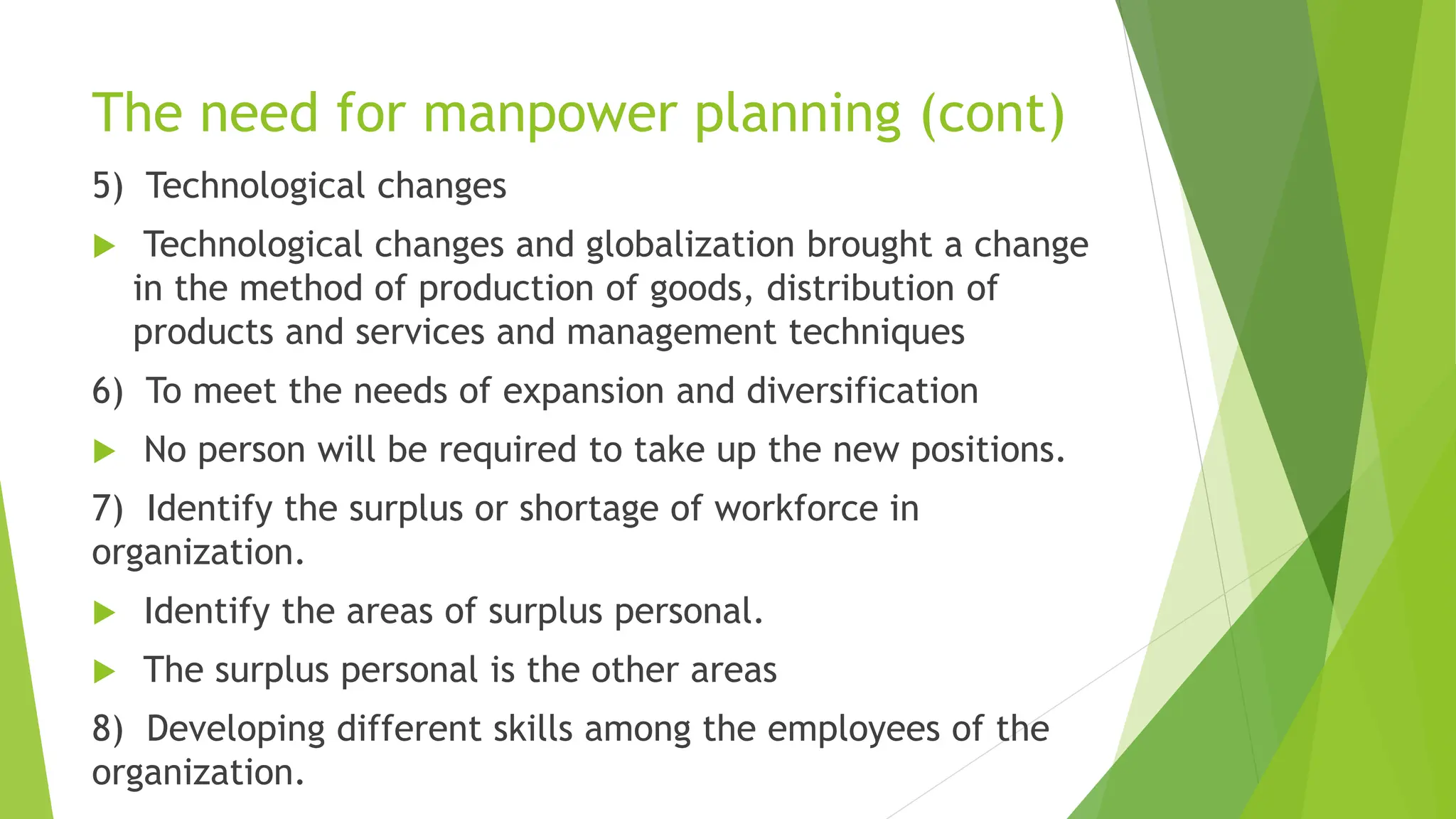 CHAPTER 1 MANPOWER PLANNING.pptx1. To study and explain Process and ...