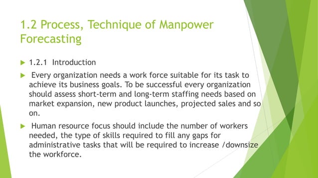 CHAPTER 1 MANPOWER PLANNING.pptx1. To study and explain Process and ...