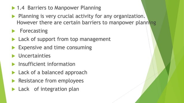 CHAPTER 1 MANPOWER PLANNING.pptx1. To study and explain Process and ...