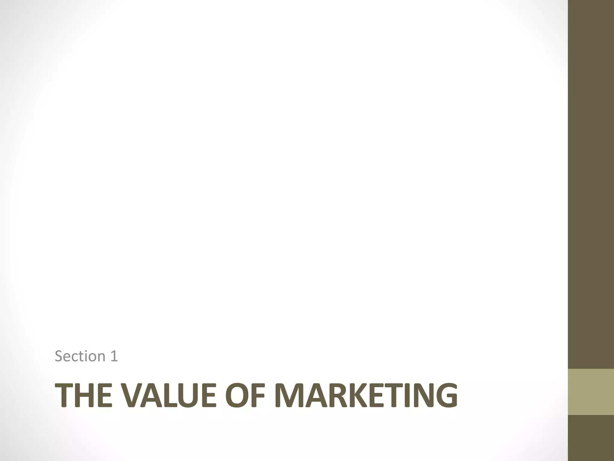 Chapter 1 Marketing Management | PPTX