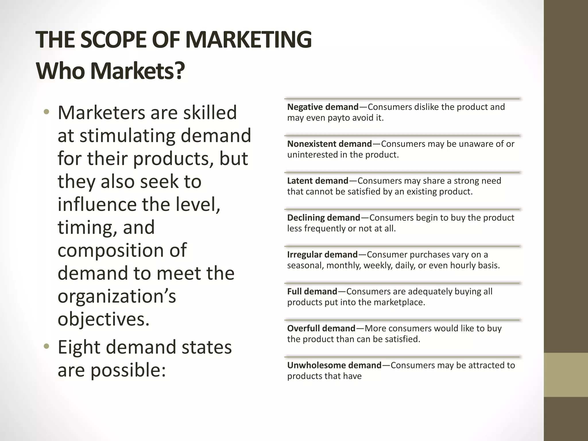 Chapter 1 Marketing Management | PPTX