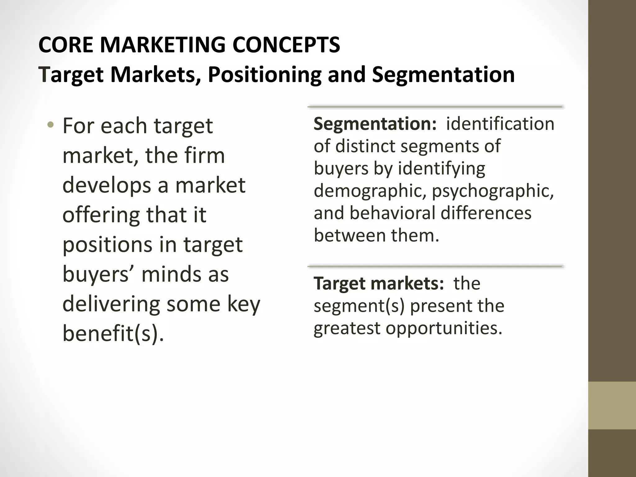 Chapter 1 Marketing Management | PPTX