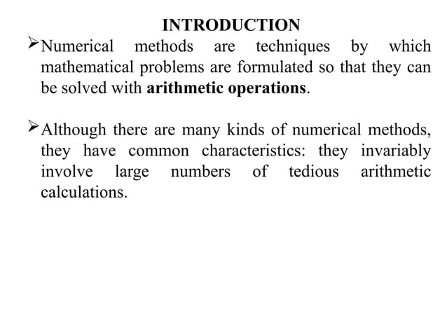 Chapter 1 MATHEMATICAL MODELLING AND ERROR ANALYSIS.pptx | Physics | Science