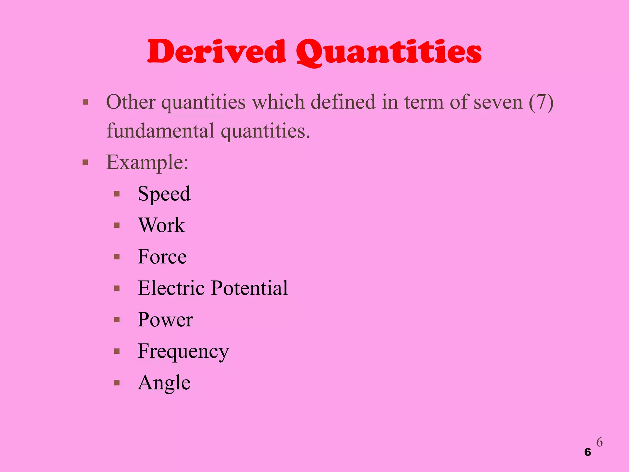 Chapter 1 measurements | PPTX