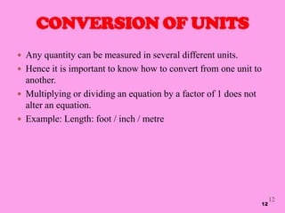 Chapter 1 measurements | PPTX