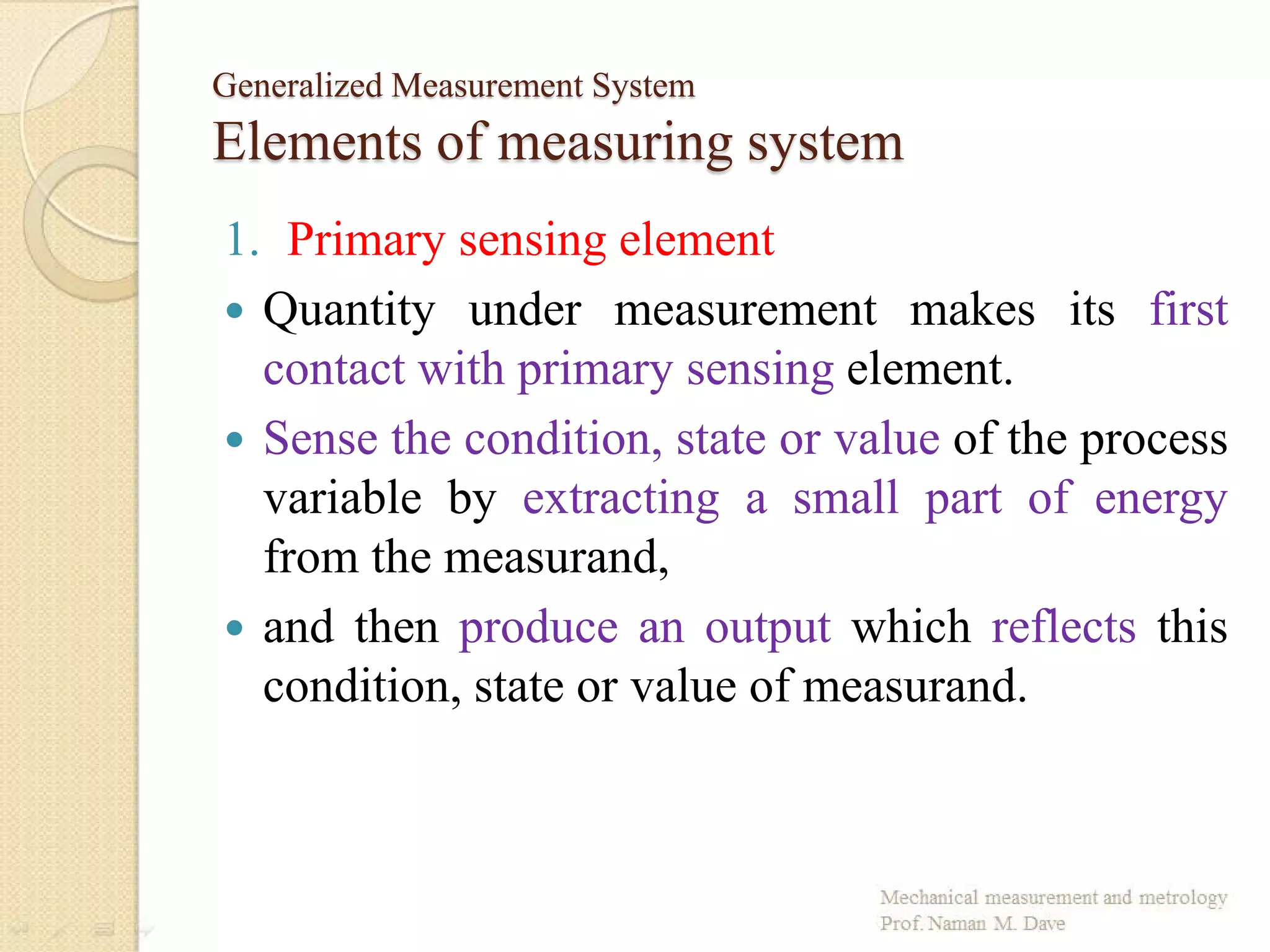 Introduction to Mechanical Measurement | PDF