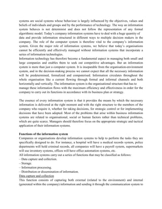 An introduction to Management Information system | PDF