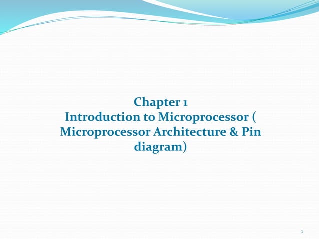 Chapter 1 Microprocessor Introduction Pptx Operating Systems Computer Software And