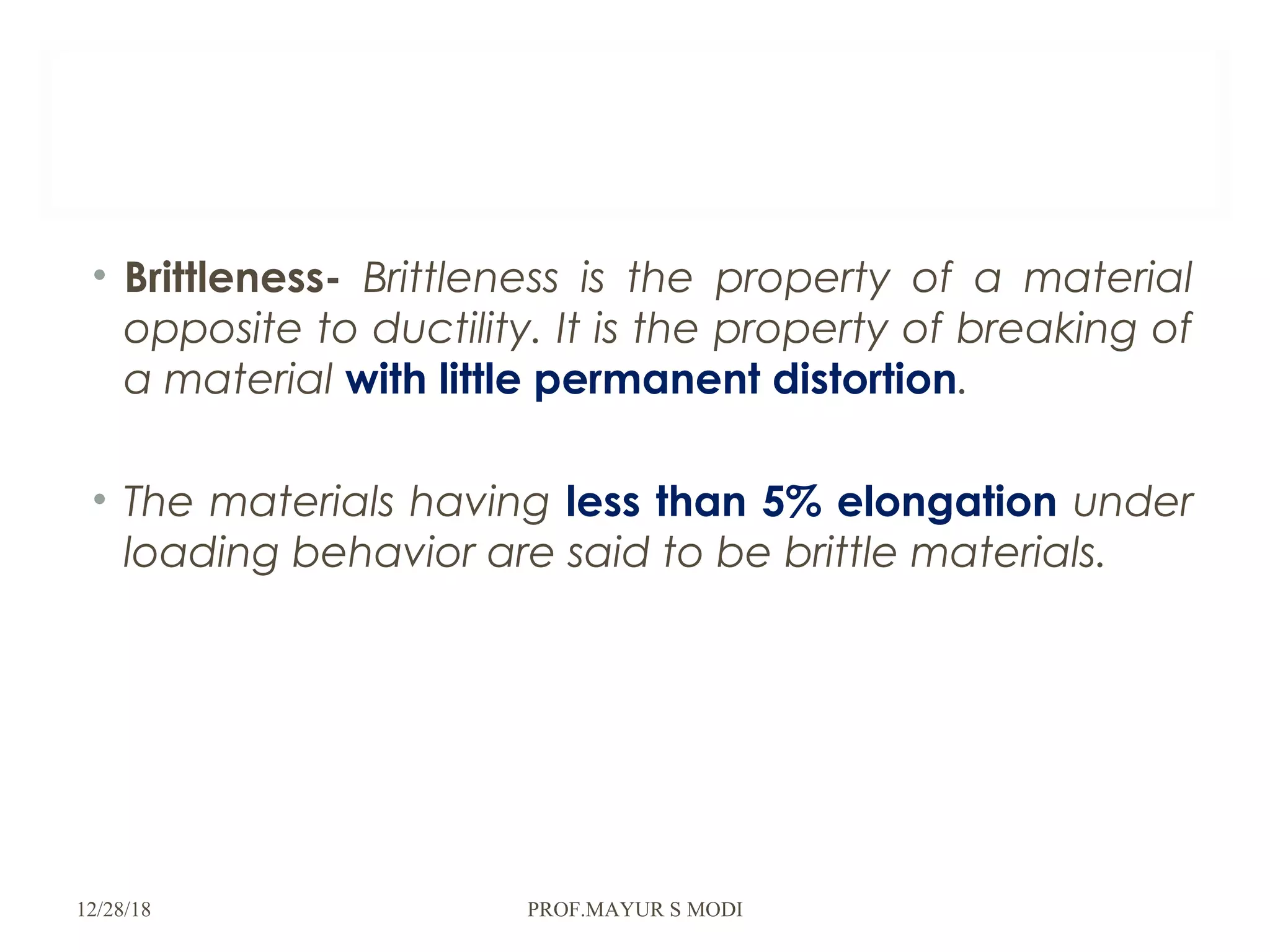 Chapter 1 INTRODUCTION TO MATERIAL SCIENCE AND METALLURGY | PPT