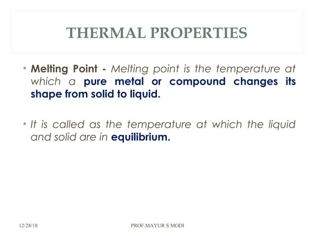 Chapter 1 INTRODUCTION TO MATERIAL SCIENCE AND METALLURGY | PPT | Chemistry | Science