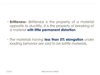 Chapter 1 INTRODUCTION TO MATERIAL SCIENCE AND METALLURGY | PPT