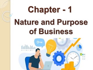 Chapter 1 Nature and Purpose of Business | PPT