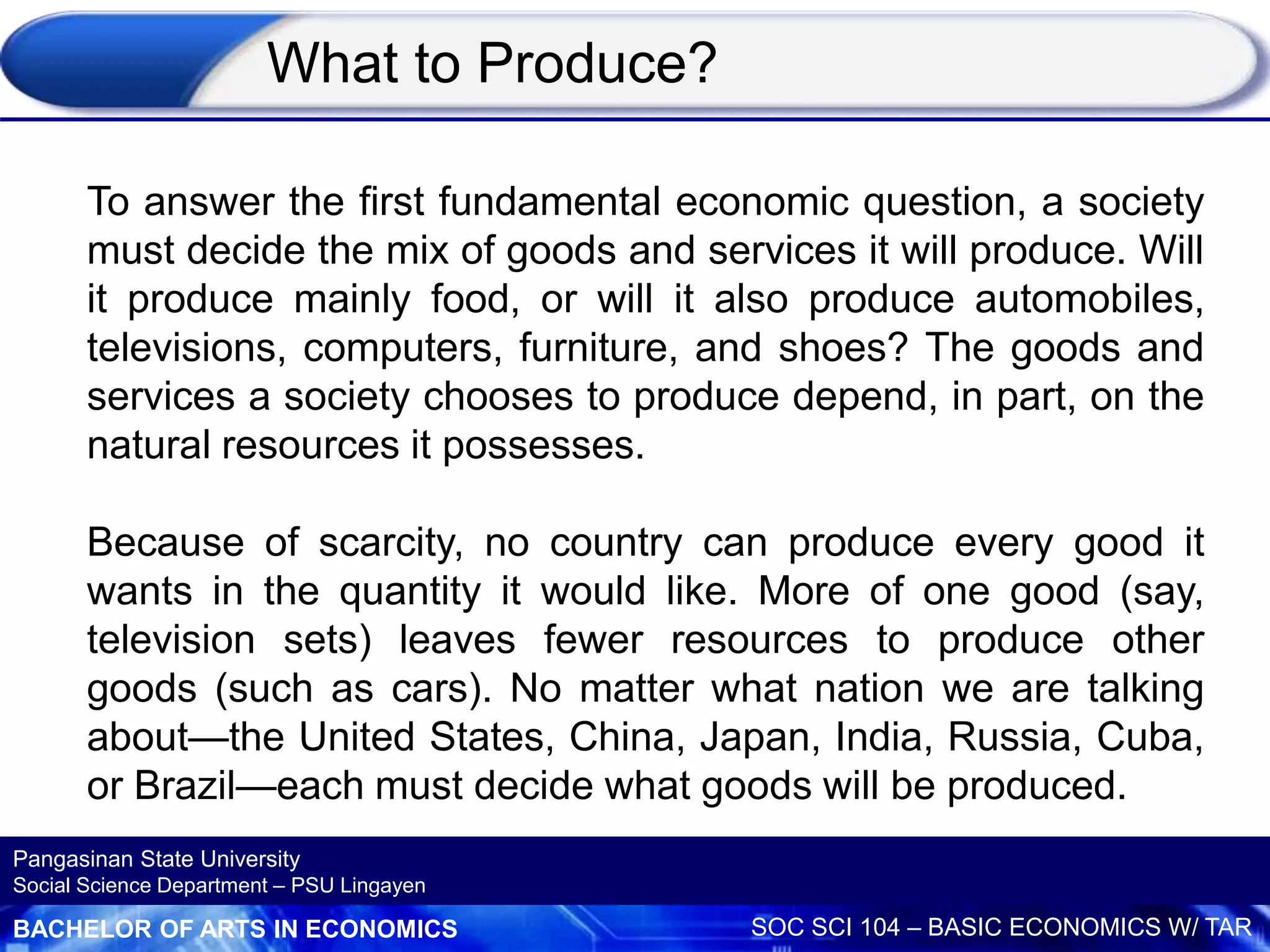 Nature and Scope of Economics | PPTX