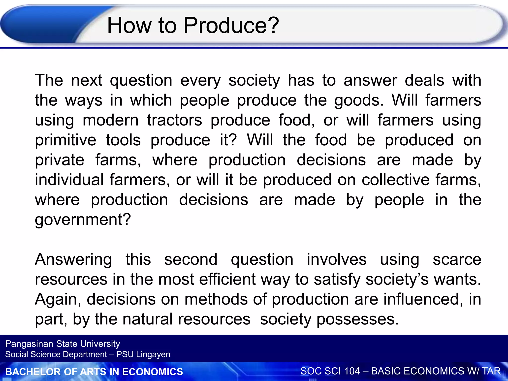 Nature And Scope Of Economics Pptx College Education Education