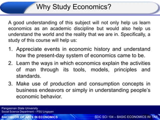 Nature and Scope of Economics | PPTX