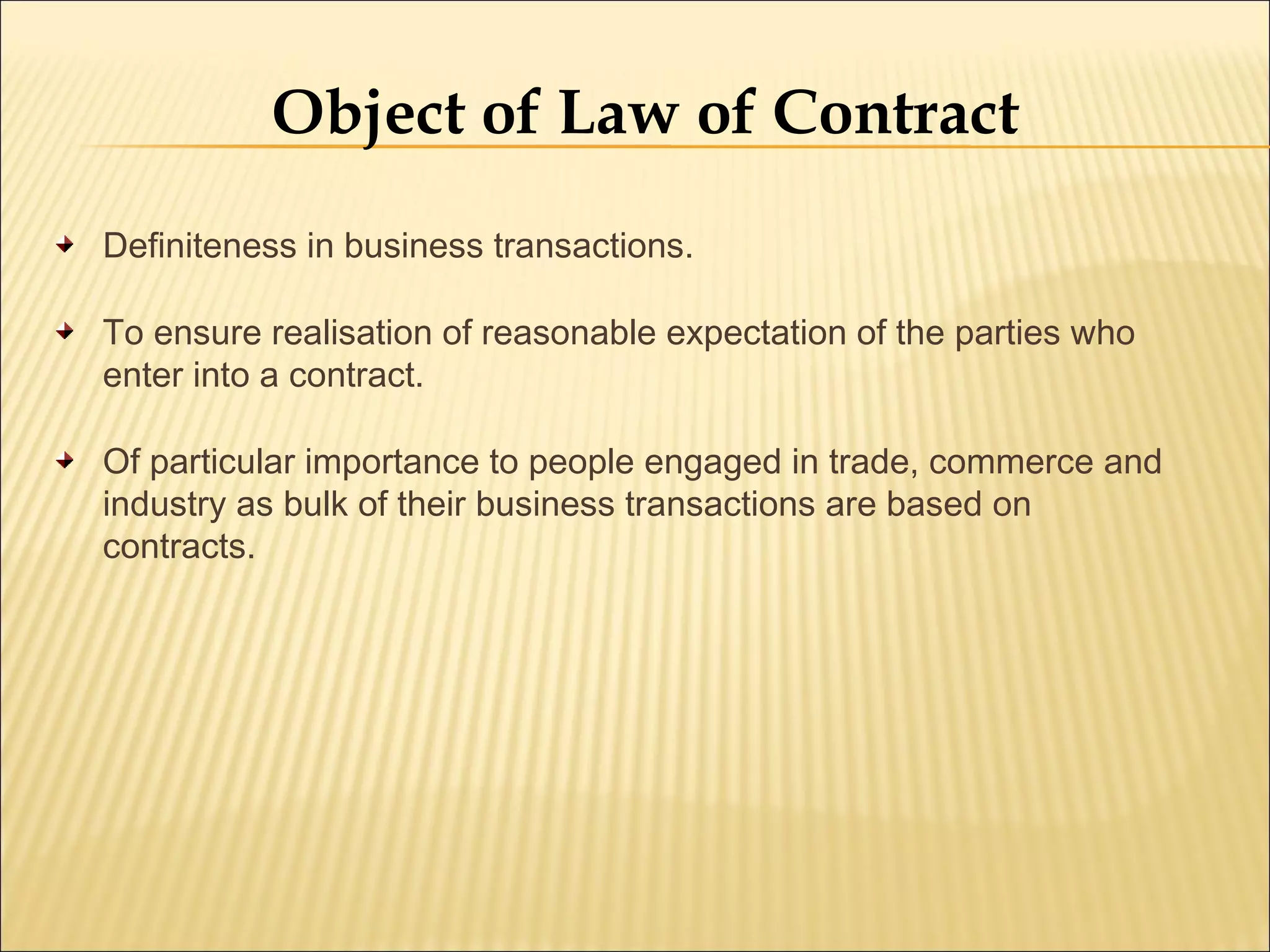 Chapter 1 nature of contract | PPT