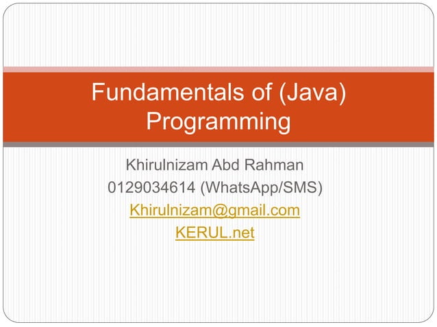 Chapter 1 nested control structures | PPT