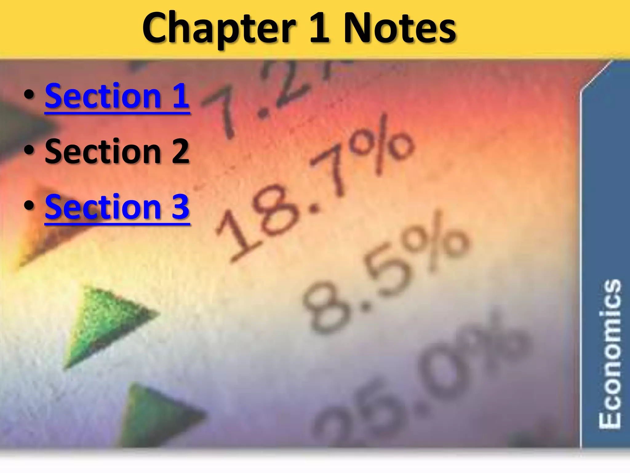 Chapter 1 Notes | PPT