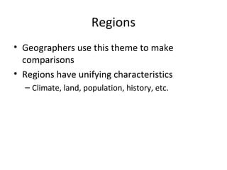 7th Grade Social Studies Chapter 1 notes Using Geography Skills | PPT