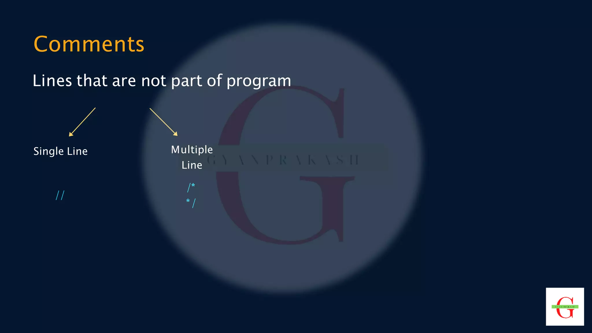 Chapter 1 - Variables, Data types + Input/Output | PPT Chapter 1 - Variables, Data types + Input/Output | PPT