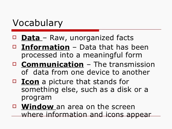 Chapter 1 notes vocab