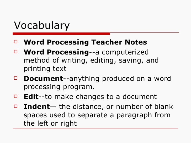 Chapter 1 notes vocab