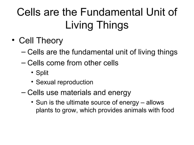 Bio 100 Chapter 1 | PPT | Gardening | Home & Garden