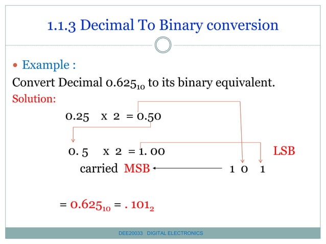 Chapter 1 number and code system sss | PPT