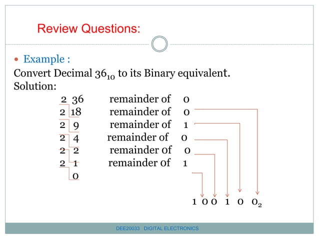 Chapter 1 number and code system sss | PPT