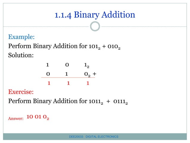 Chapter 1 number and code system sss | PPT