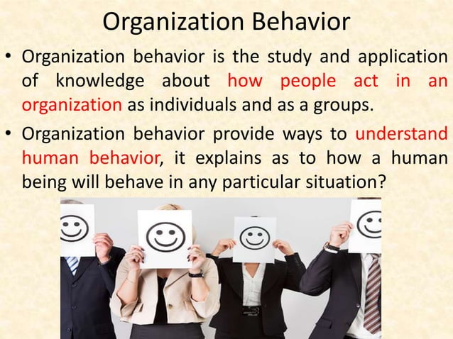 Introduction to Organizational Behavior | PPTX